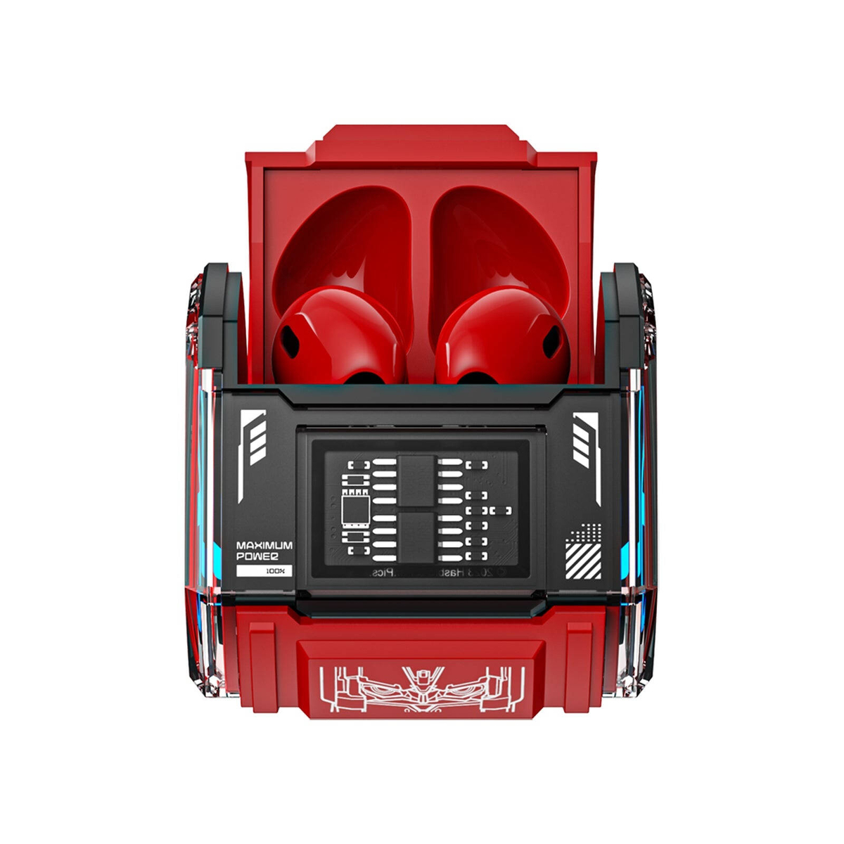 Transformers Optimus Prime True Wireless Wireless Headphones MG-C03 Red ...