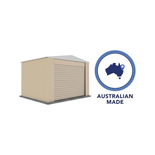 Absco Sheds 3.00 x 3.00 x 2.30m Classic Cream Bush Ranger Shed ...