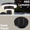 Arlec 18.2cm Black 400lm Solar LED Wall Light With Sensor - Bunnings ...