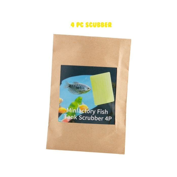 4X Minfactory Fish Tank Moss Scrubber Scraper Iron Glass Acrylic Algae ...