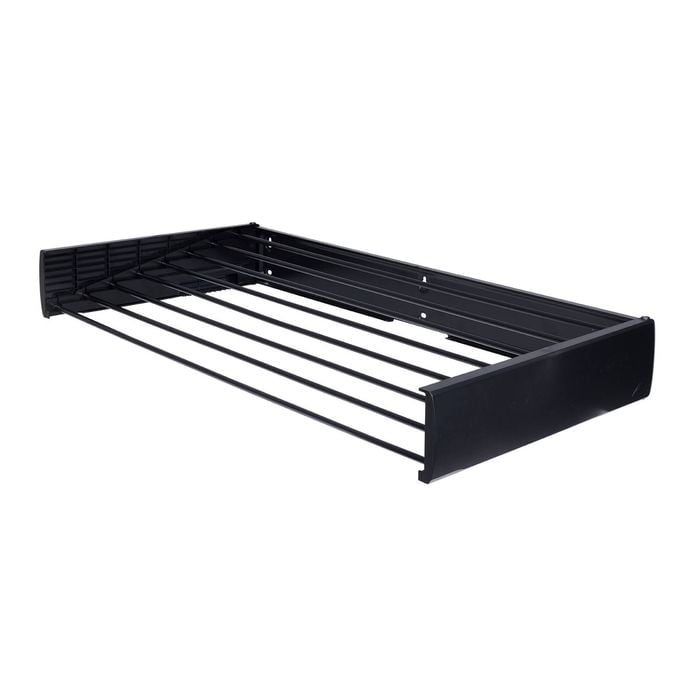 Hills 8m Black Wall Mounted Indoor Drying Rack - Bunnings Australia