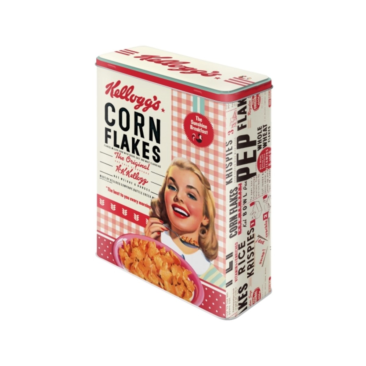 Nostalgic-Art Tin Box XL Kelloggs - Girl Corn Flakes - Bunnings Australia