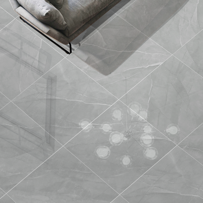Duratile 60 x 60cm 1.08m² Grey Marble Gloss Porcelain Tile - 3 Carton ... Duratile 60 x 60cm 1.08m² Grey Marble Gloss Porcelain Tile - 3 Carton ...