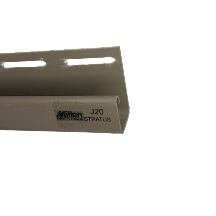 Mitten Vinyl Australia 3.66m Stratus J20 Trim Vinyl Cladding - Bunnings ...