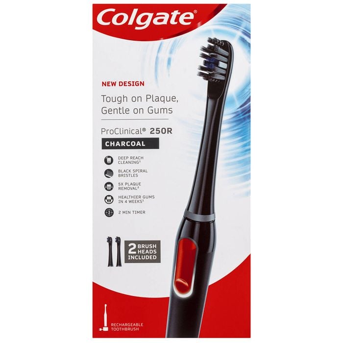 Colgate ProClinical 250R Deep Clean Tooth Brush - Charcoal - Bunnings ...