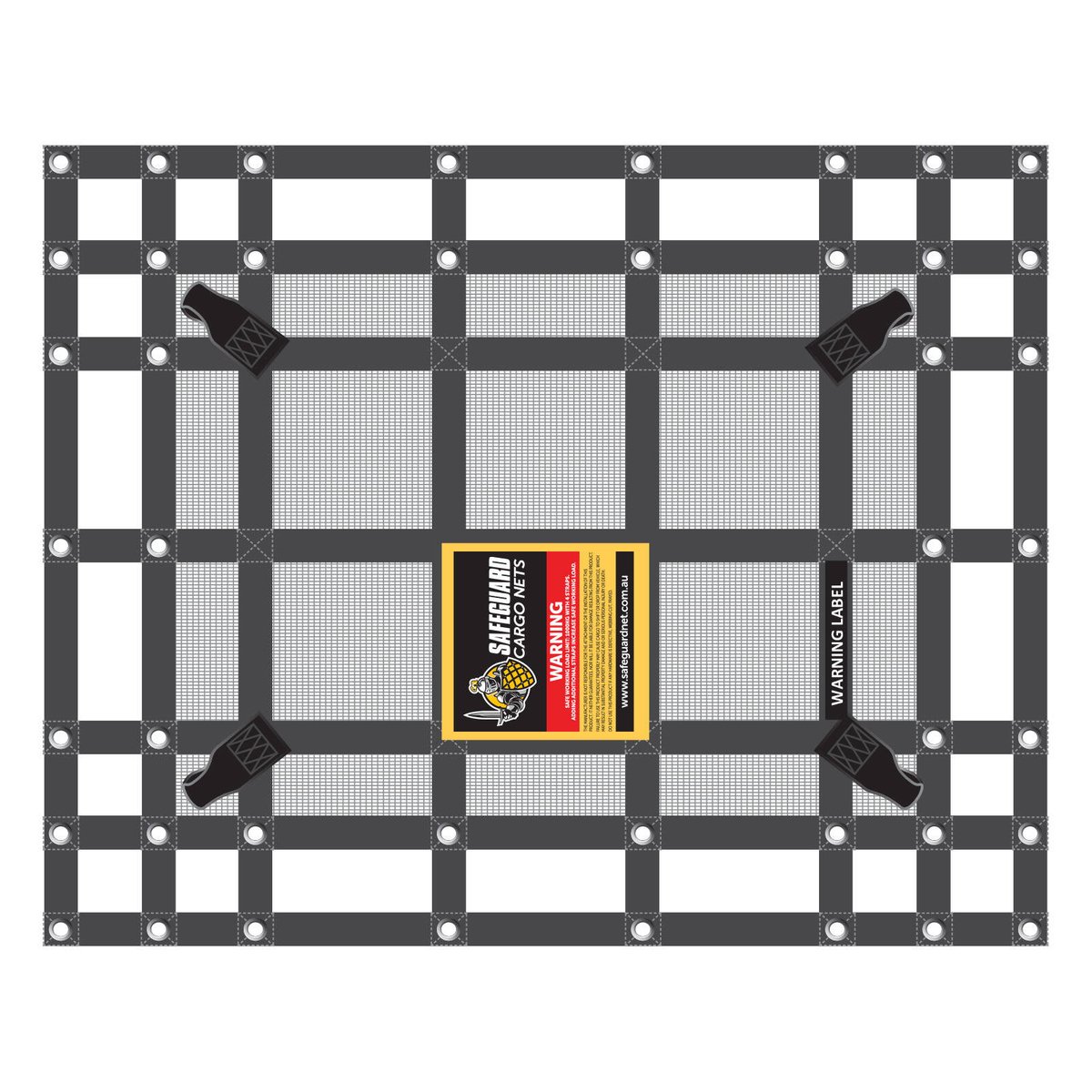 Safeguard 1000 x 800mm Mini Cargo Net - Bunnings Australia