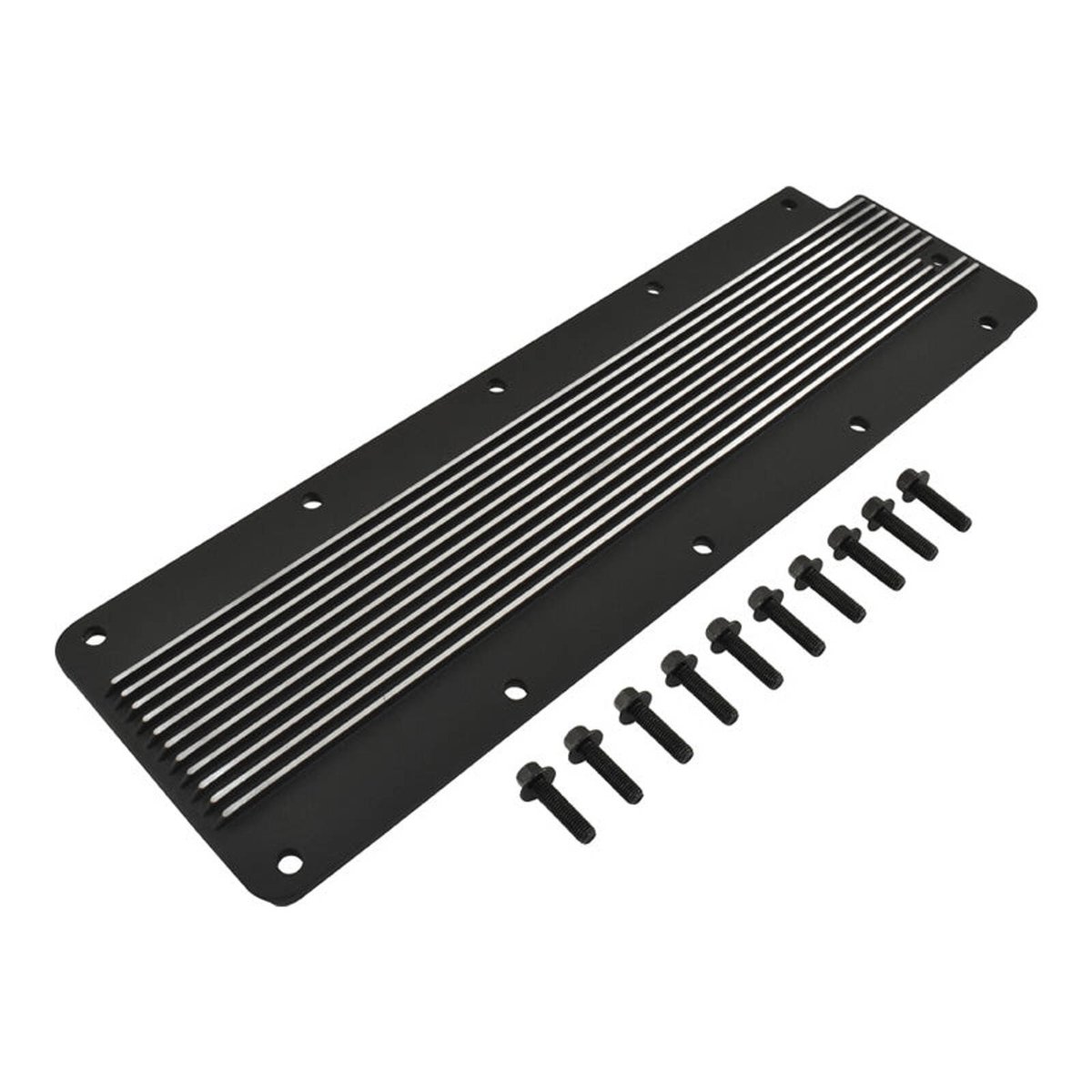 GM LS2 LS3 LS7 Engine Valley Cover Black Finned Aluminium - Bunnings ...