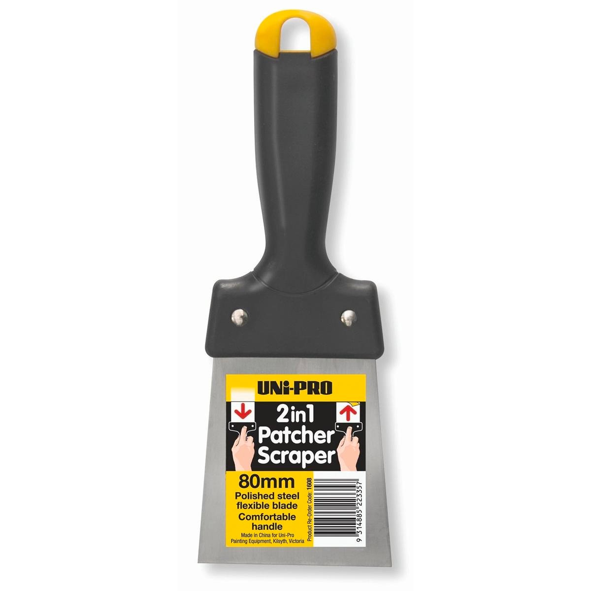 UNi-PRO 80mm 2 In 1 Patcher Scraper - 80mm - Bunnings Australia