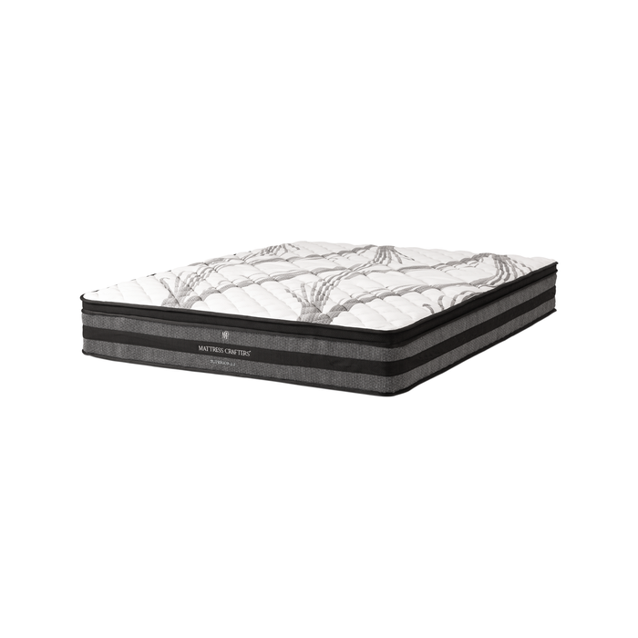 Mattress Crafters Superior 7 Zone Pocket Spring Memory Foam Mattress ...