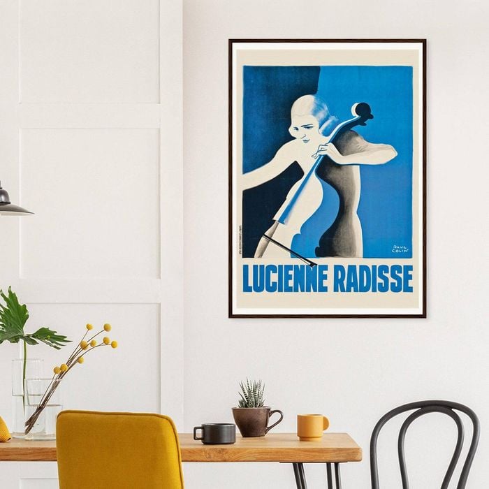 Galrie Lucienne Radisse Vintage Art Deco Poster by Paul Colin Timeless ...