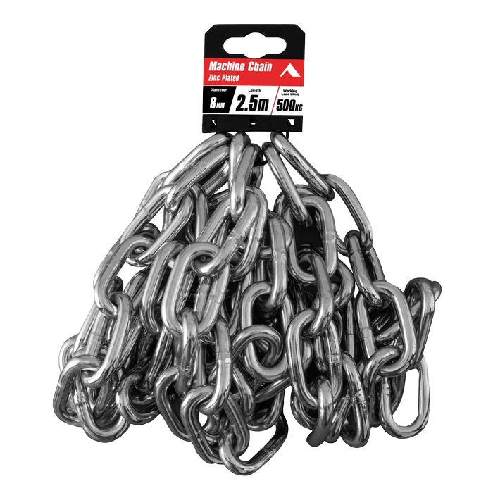 Pinnacle 8mm x 2.5m Zinc Plated Machine Chain - Bunnings New Zealand
