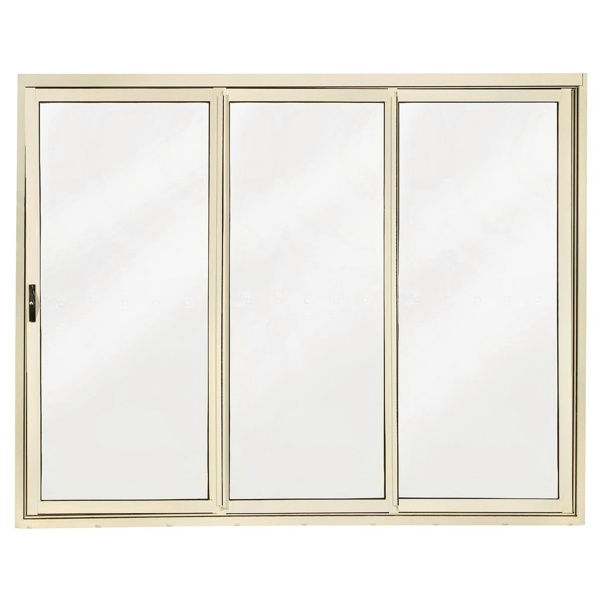 Polar Eco-View Windows 2145 x 2700mm White Birch Aluminium Sliding ...