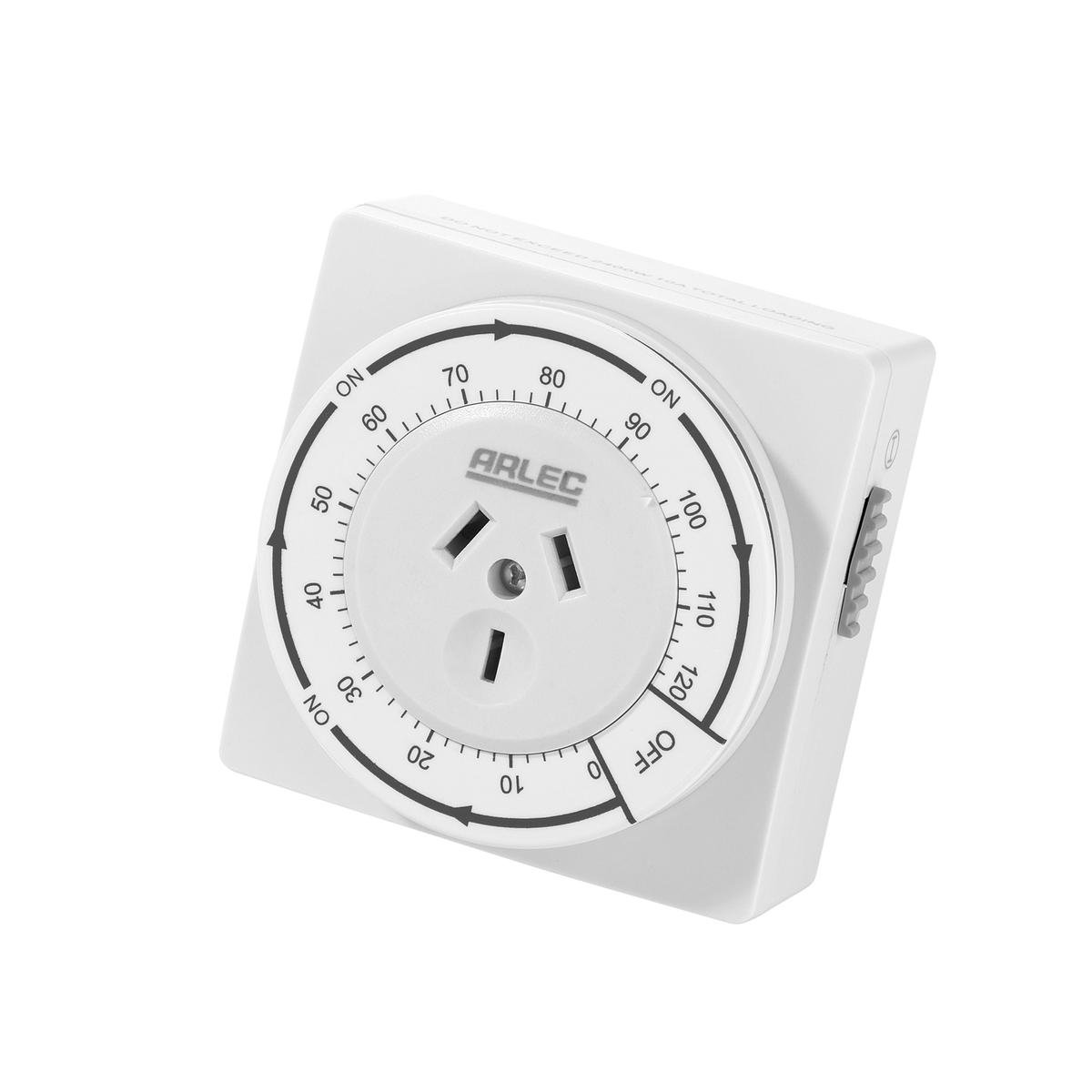 Arlec 2 Hour Compact Countdown Timer - Bunnings Australia