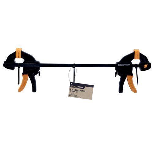 Craftright Quick Action Clamp 450mm 2pc - Bunnings New Zealand