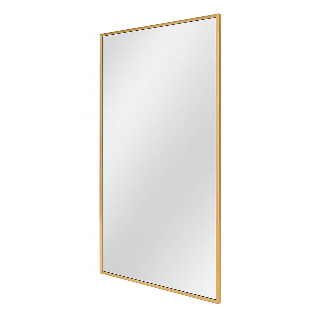 Urban Style Reflections Mirror Rectangle Alum Gold - Bunnings Australia