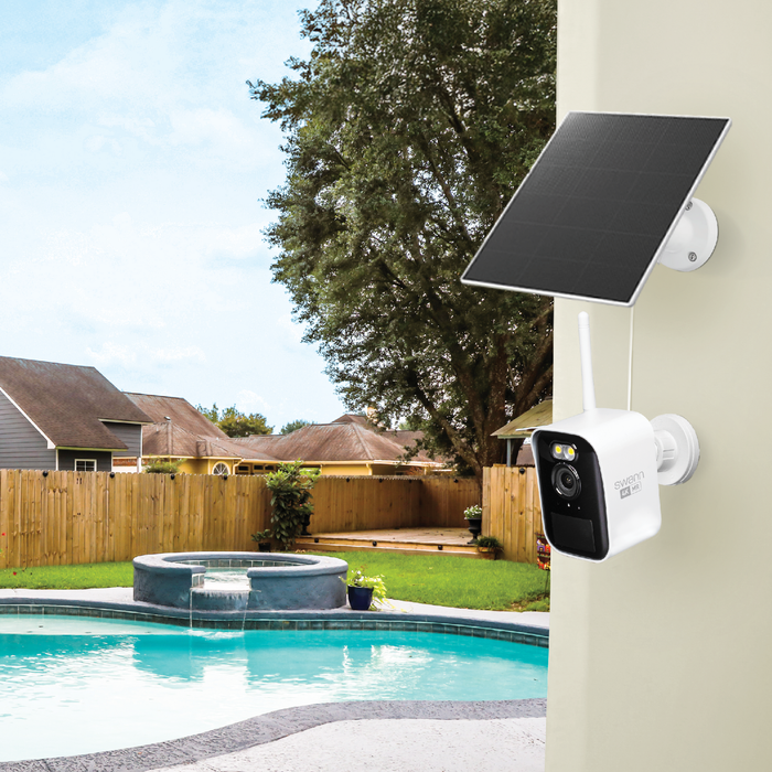 Swann MaxRanger4K Mini Long-Range Wireless Security System - 4 Pack - Bunnings Australia