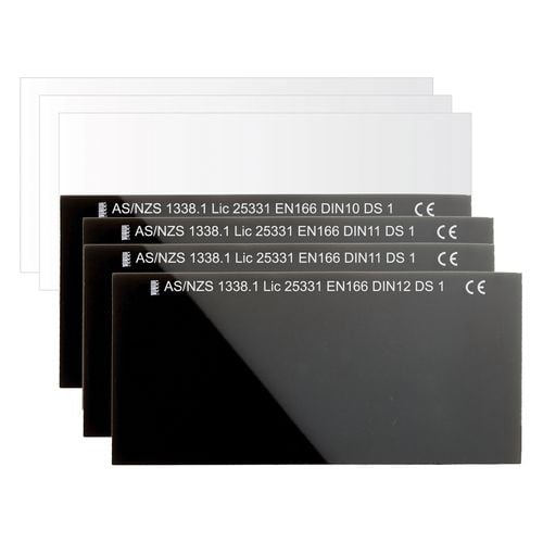 Bossweld 51 x 108mm Shaded Welding Lens Multi Pack - Bunnings Australia