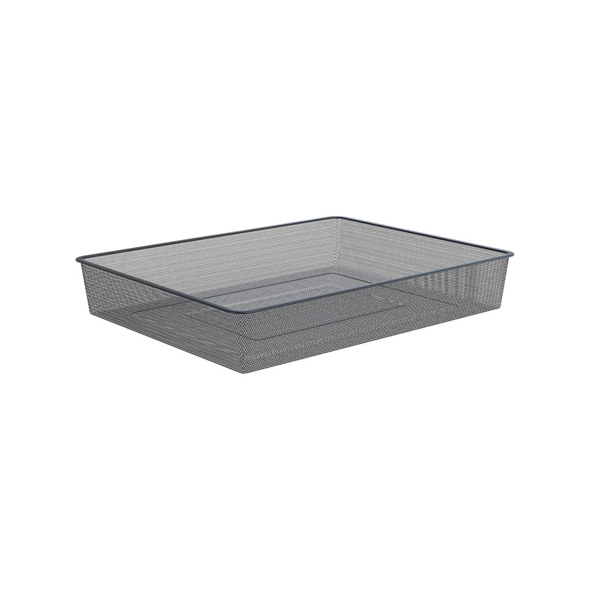 Flexi Storage Home Solutions 410 x 85 x 535mm Black 1 Runner Mesh ...