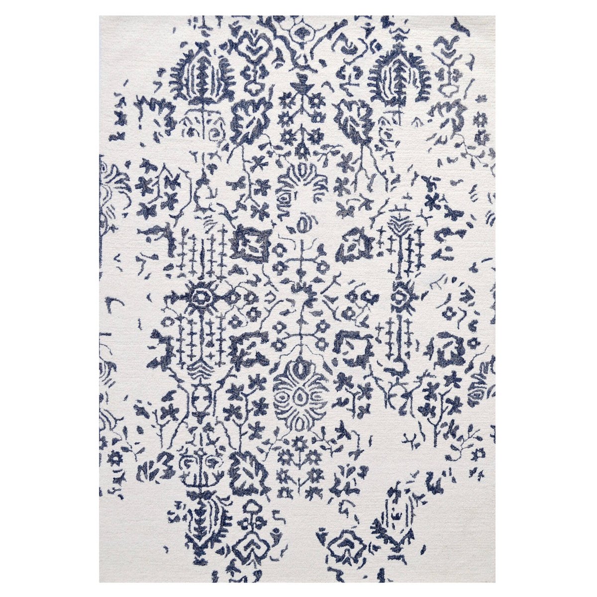 Designer Handmade Wool Rug-Erase 6276-Ivory/Grey-190x280cm - Bunnings ...