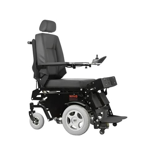 Full Standing Wheelchair Electric Mobility Aid With Back And Footrest ...