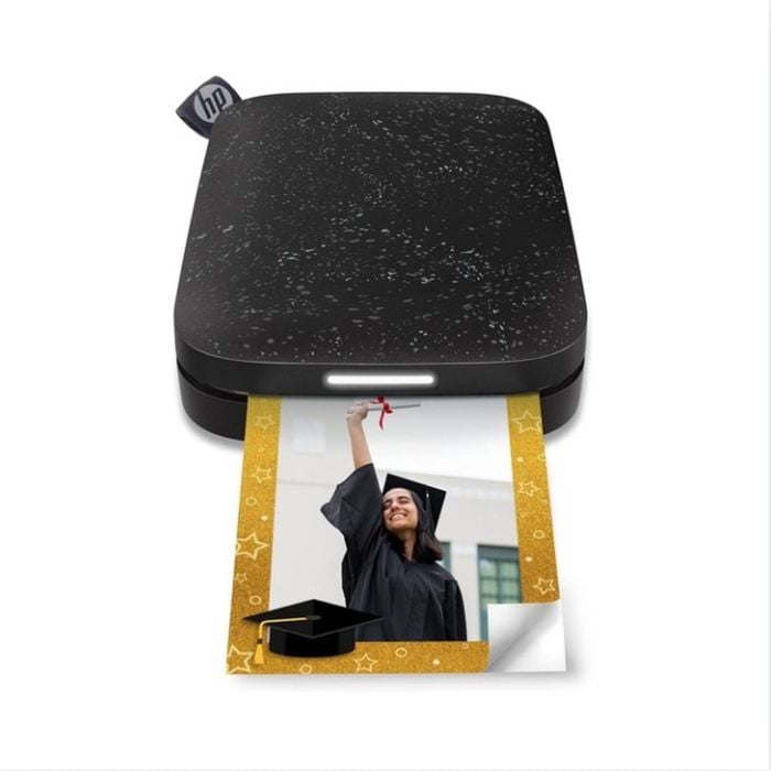 HP Sprocket 200 Mobile Photo Printer - BLACK Noirl - Bunnings Australia