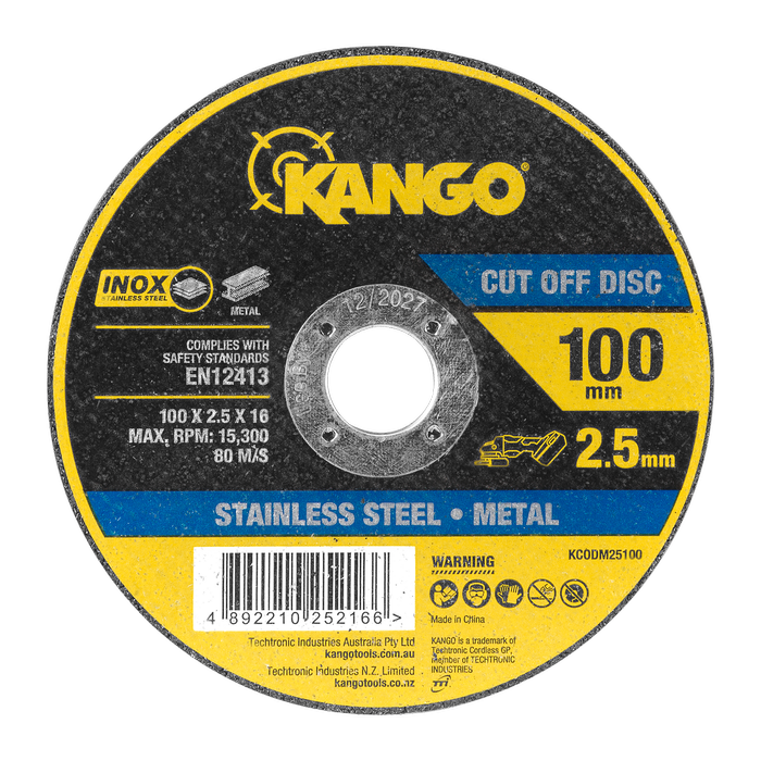 Kango 100mm x 2.5mm Metal Cut Off Disc - Bunnings Australia
