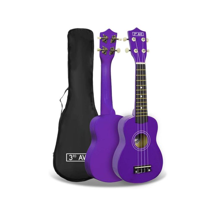3rd Avenue Soprano Ukulele - Purple - Bunnings Australia