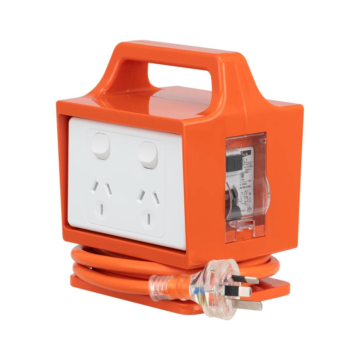 Click 4 Outlet Power Block with RCD Safety Switch - Bunnings Australia