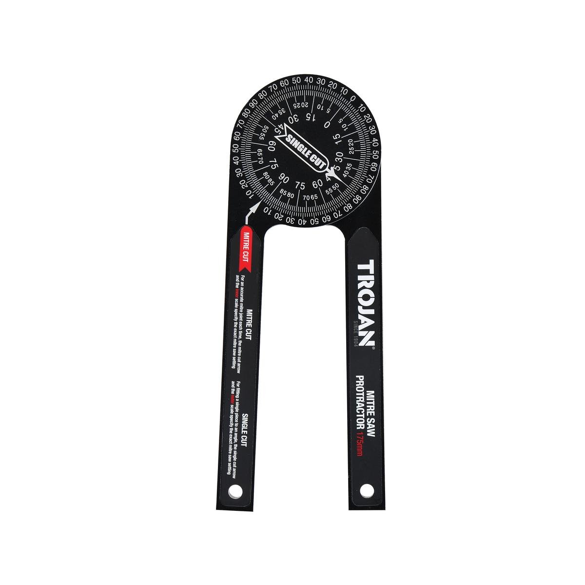 Trojan 175mm Mitre Saw Protractor - Bunnings Australia