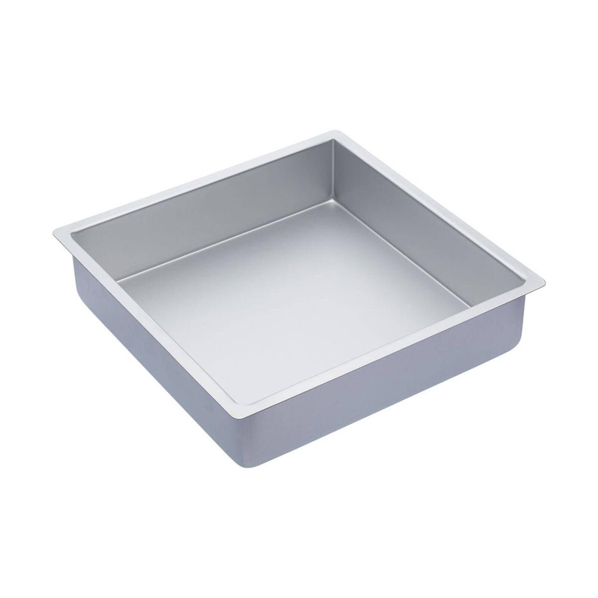 Mastercraft Anodised 30.5cm Square Deep Cake Pan Baking Tray - Silver ...