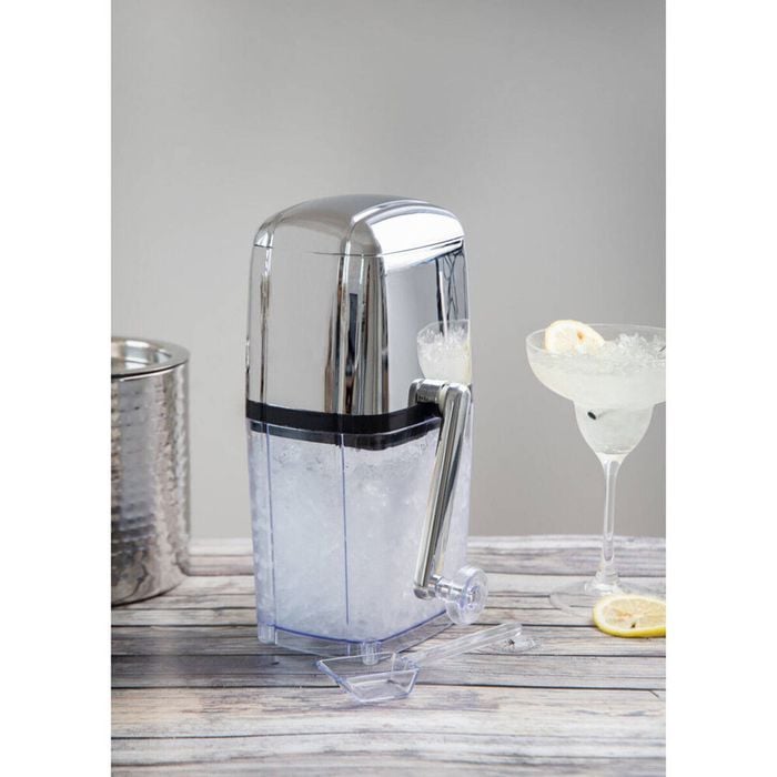 Barcraft 28cm Plastic Rotary Action Ice Crusher Shredding Machine ...