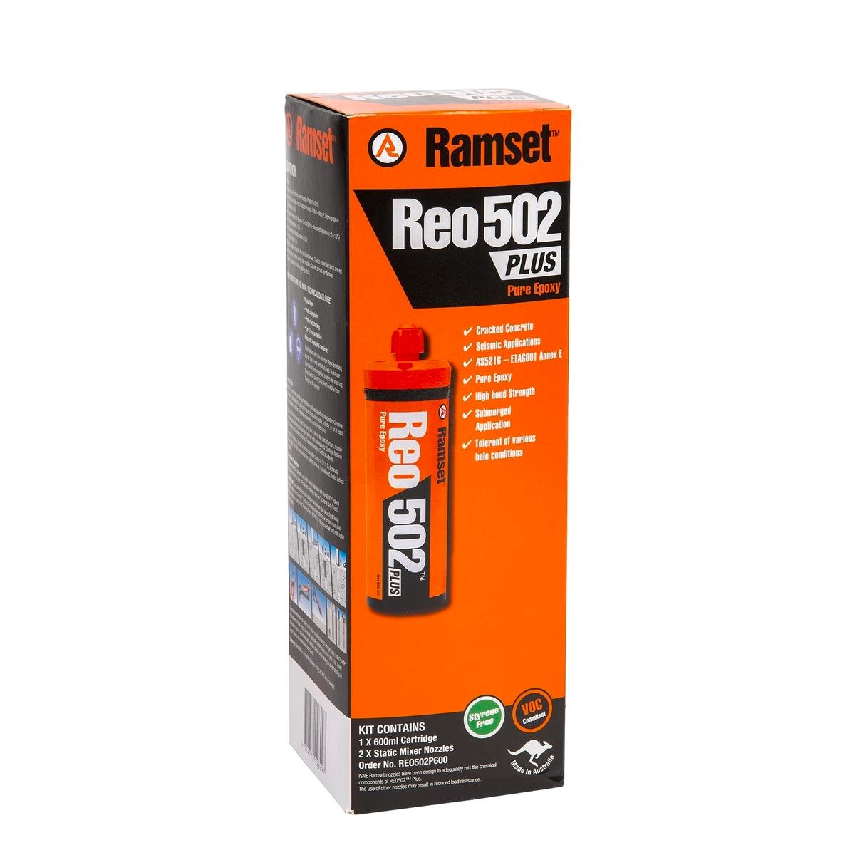 Ramset 600ml Reo502 PLUS Chemset Pure Epoxy - Bunnings Australia