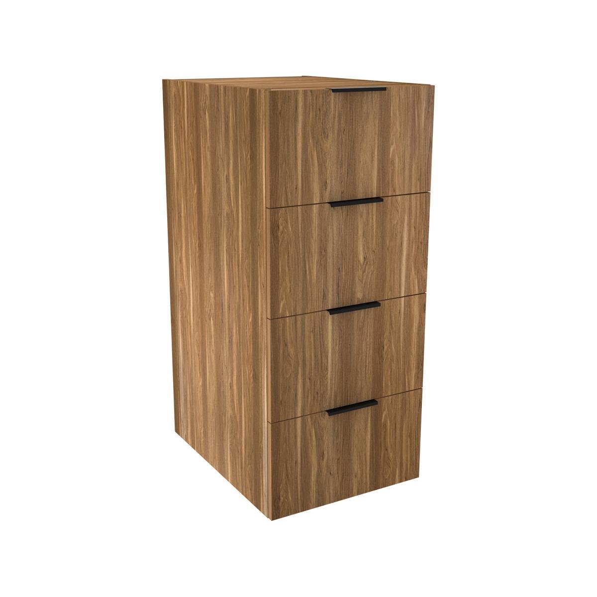 Lugna 1024 x 450 x 580mm Cove 4 Drawer Storage Cabinet - Bunnings Australia