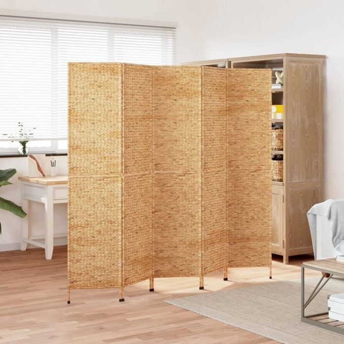 vidaXL Room Divider Privacy Screen Decorative Screen 5-Panel Water ...