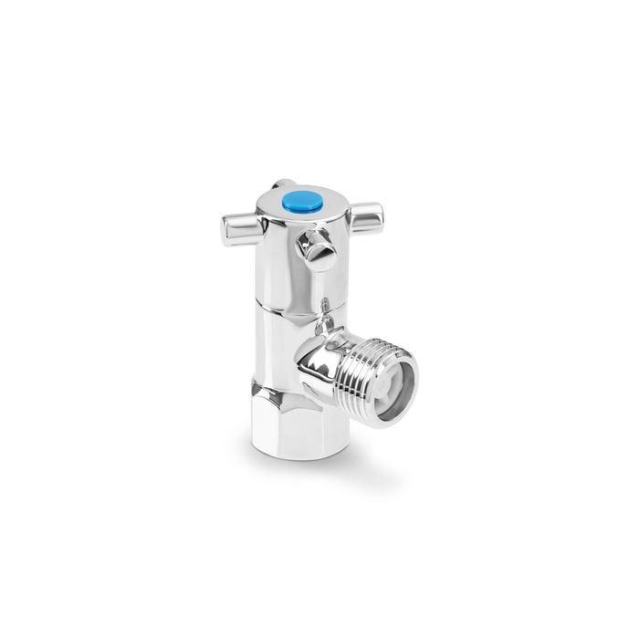 Brasshards Capstan 1/4 Turn Cistern Stop 15mm Chrome Lead Free ...