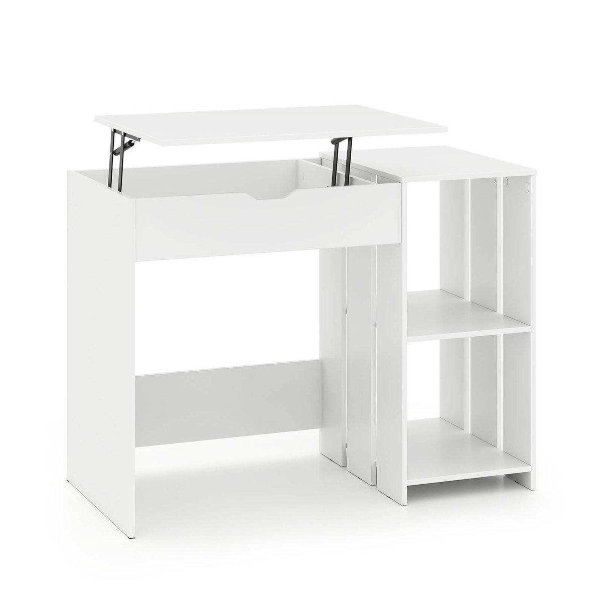 Costway Lift Top Computer Desk Study Writing Table - Bunnings Australia