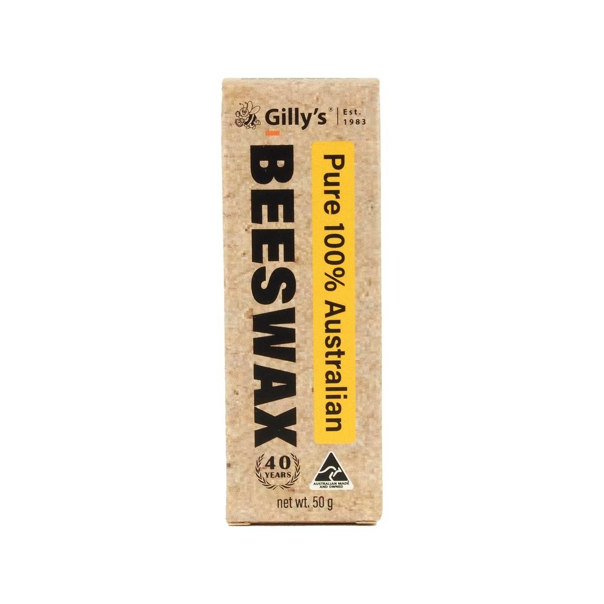 Gillys 50g Pure Australian Beeswax - Bunnings Australia