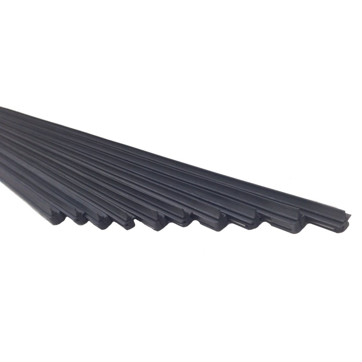 10x Wiper Blade Inserts Refills 8.5mm 26" Universal Twin Rail Metal ...