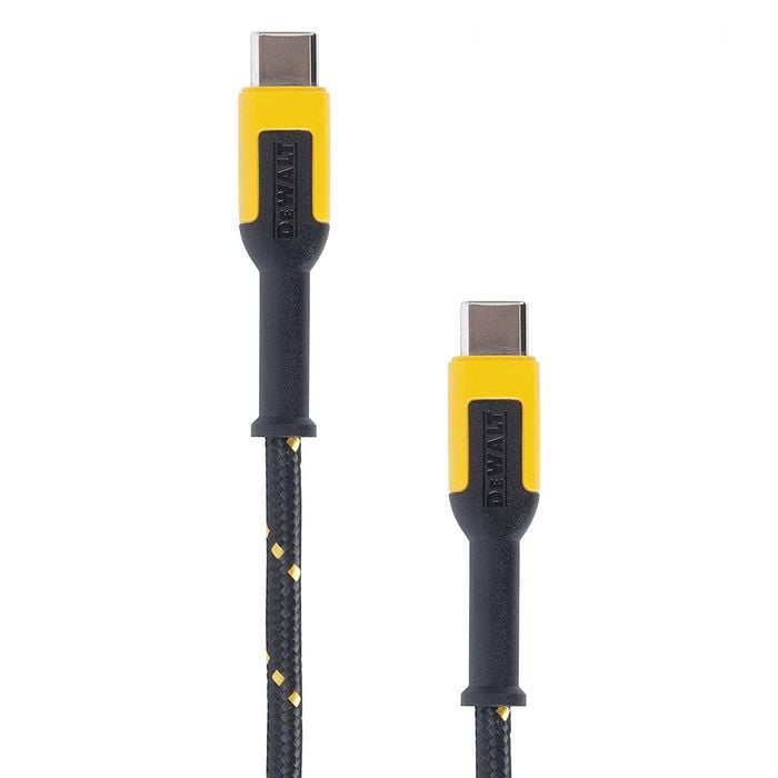 DeWALT USB-C To USB-C 1.8m Charging Cable Reinforced With Kevlar ...