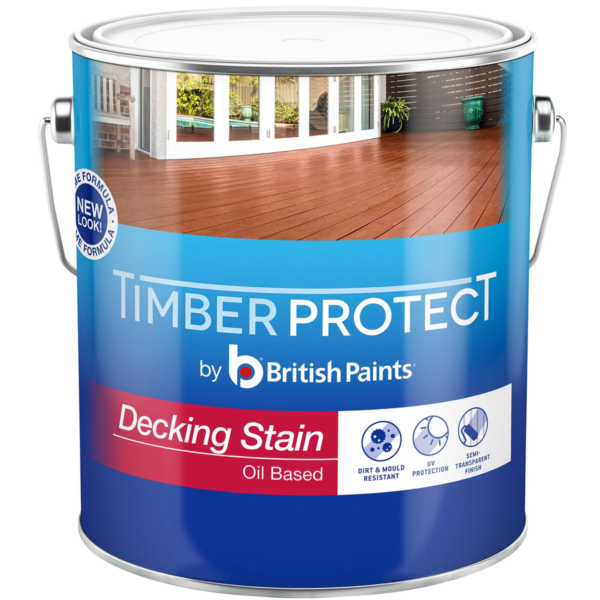 Timber Protect 4L Merbau Oil Based Decking Stain - Bunnings Australia