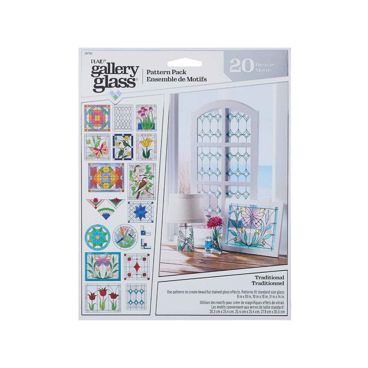 Plaid Gallery Glass Traditional Pack of 20 - Bunnings New Zealand