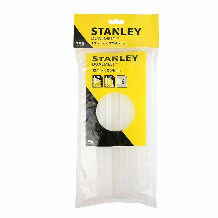Stanley 12 x 254mm Glue Sticks - 1kg Pack - Bunnings New Zealand