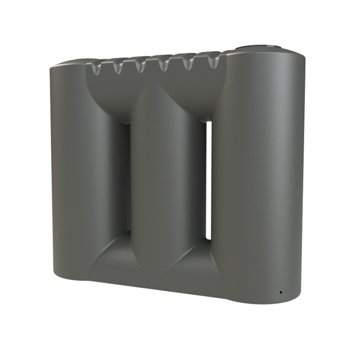 Melro Tanks 3000L Slate Grey Slimline Poly Water Tank - Bunnings Australia