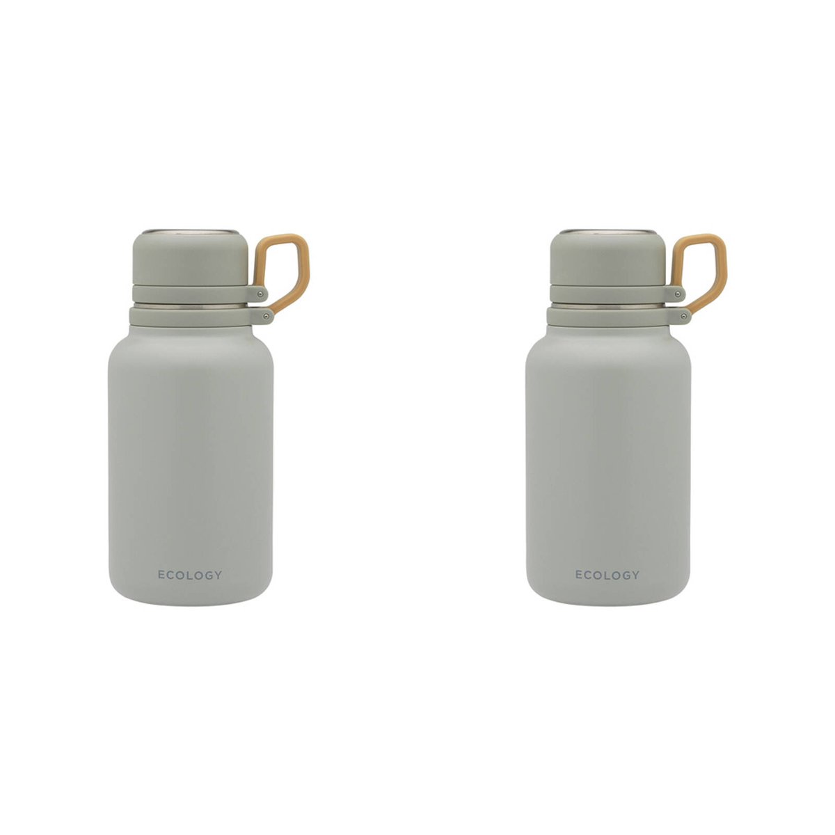 2PK Ecology Stainless Steel Esse Water Drinking Bottle 1L Sage ...