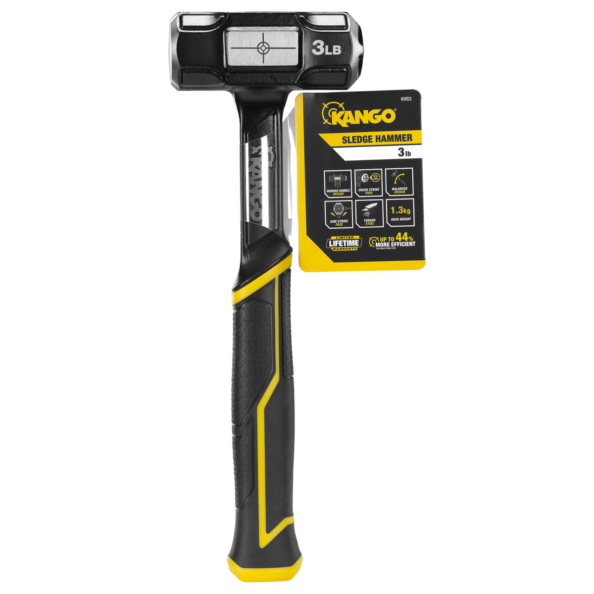 Kango 3lb Cross Strike Sledge Hammer - Bunnings Australia