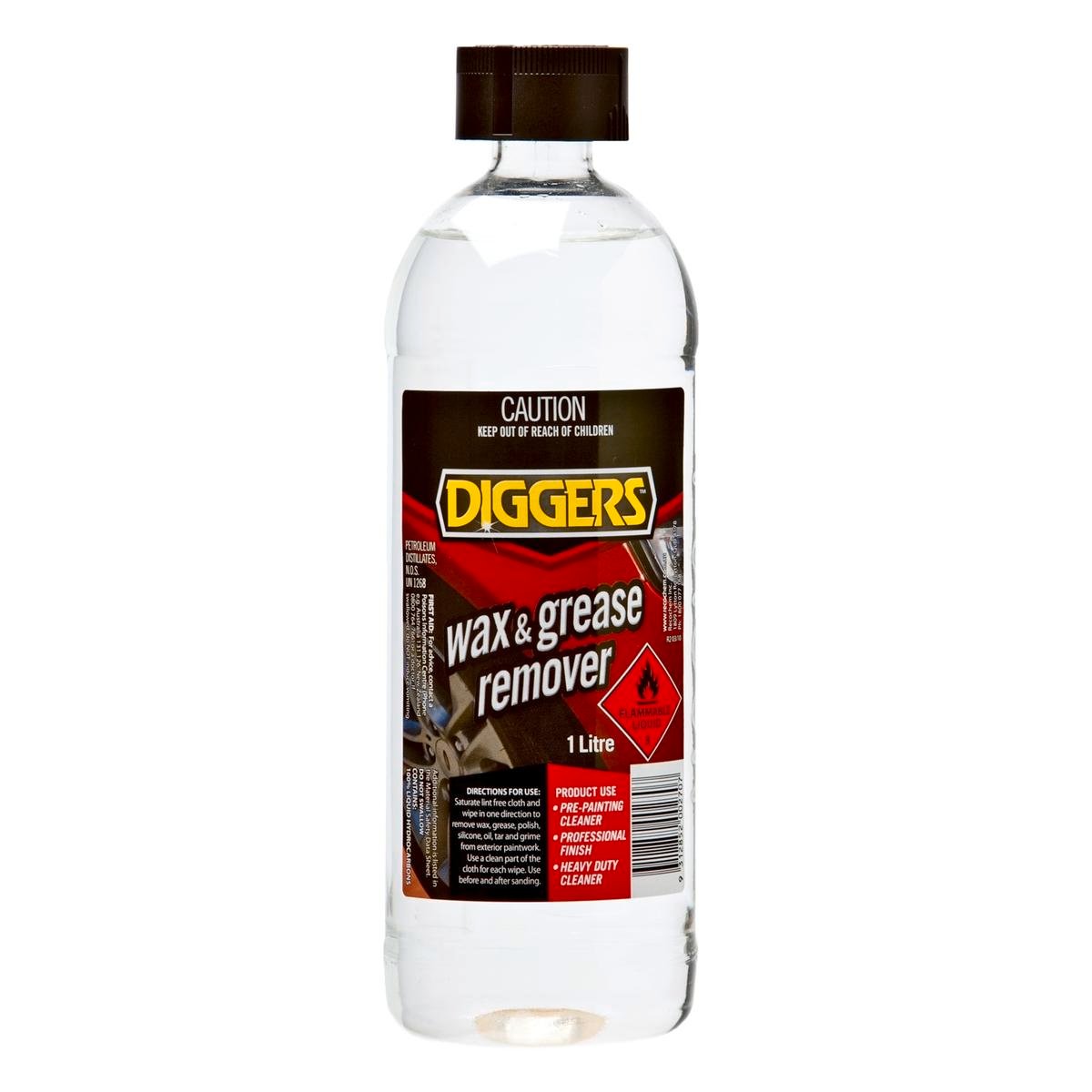 DIGGERS 1L Wax And Grease Remover - 1L - Bunnings Australia