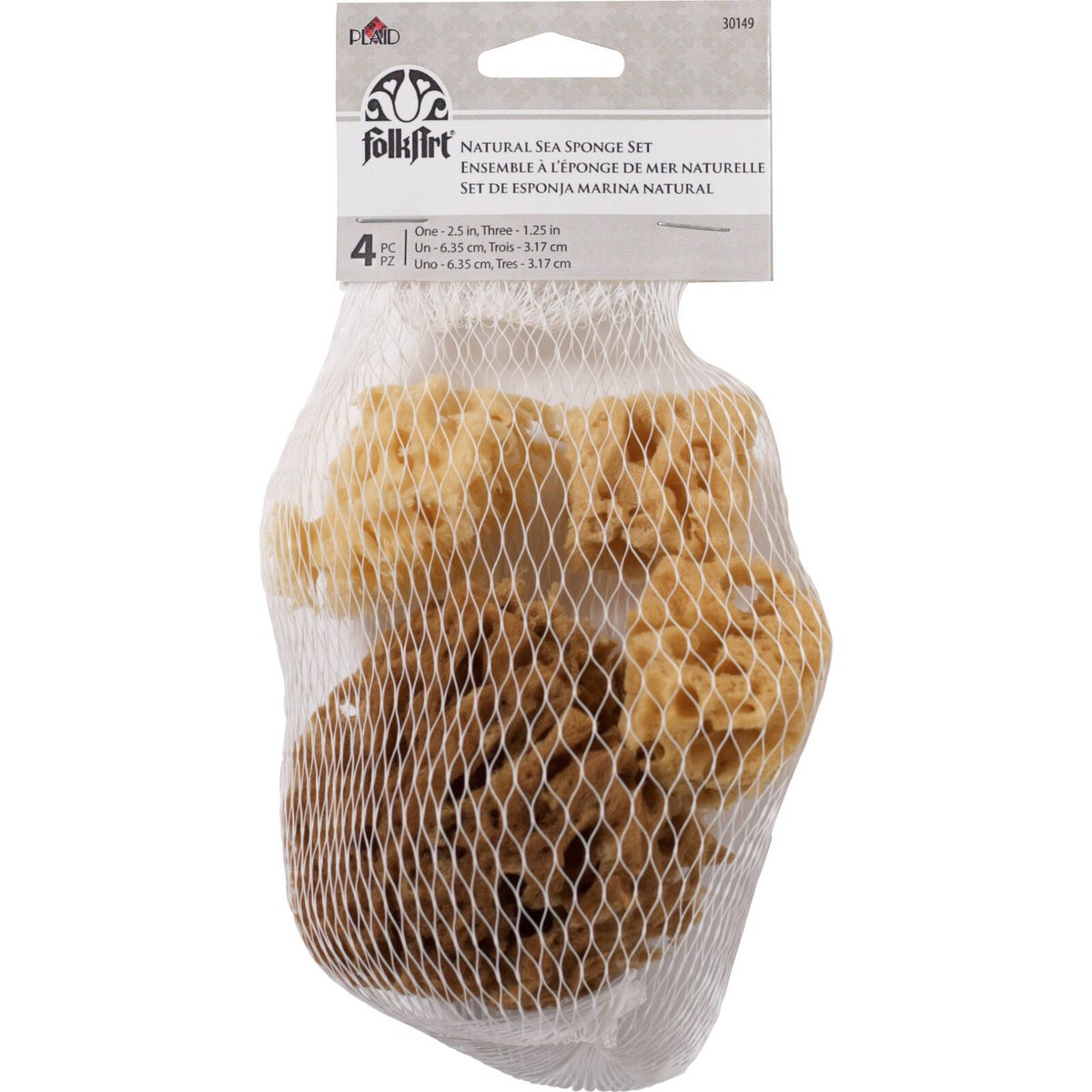 Folk Art Decorator Sponge - Value Pack - Bunnings New Zealand