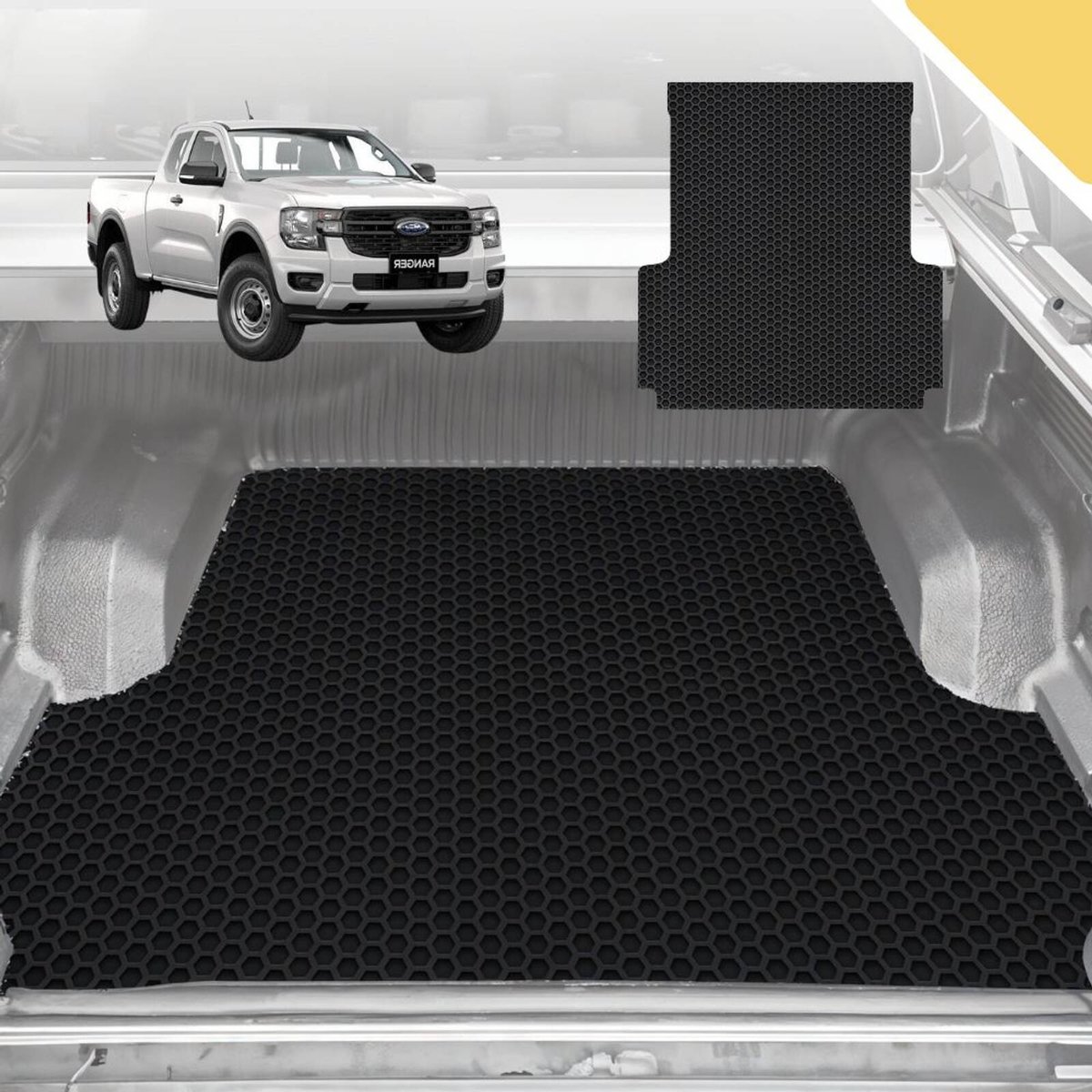 Outback GT 6D Pro Ute Tub Mat for Ford Ranger Super Cab 2022-Current ...