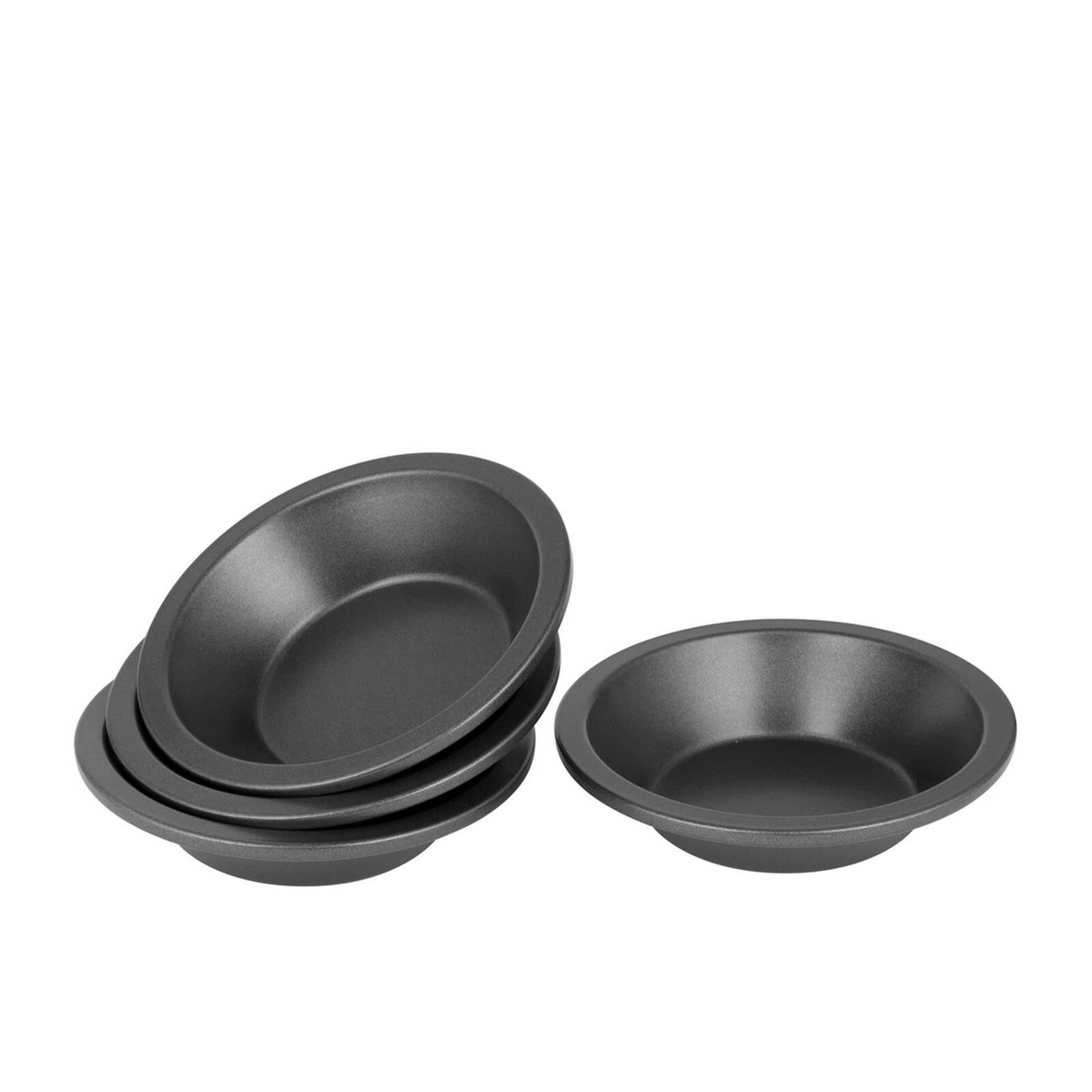 Bakemaster Mini Bakeware Non Stick Round Pie Dish 12.5cm Set of 4 - Bunnings Australia