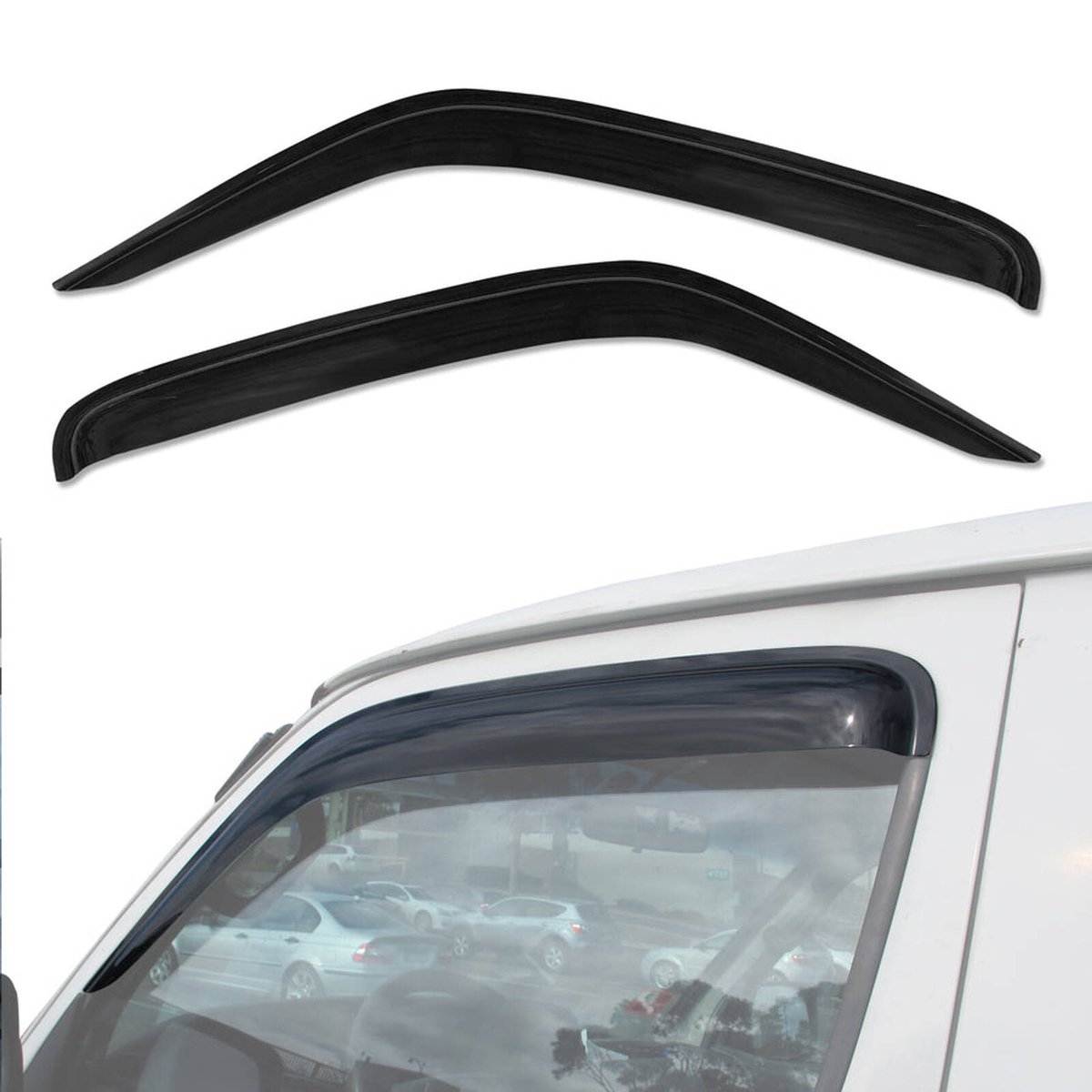 AUSGO Weather Shields for Toyota Hiace 1990-2005 Weathershields Window ...